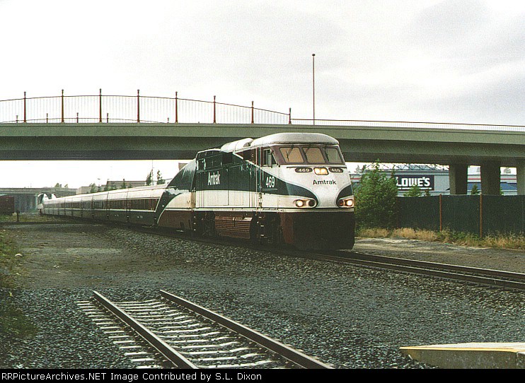 AMTK 469 East @ Everett Station